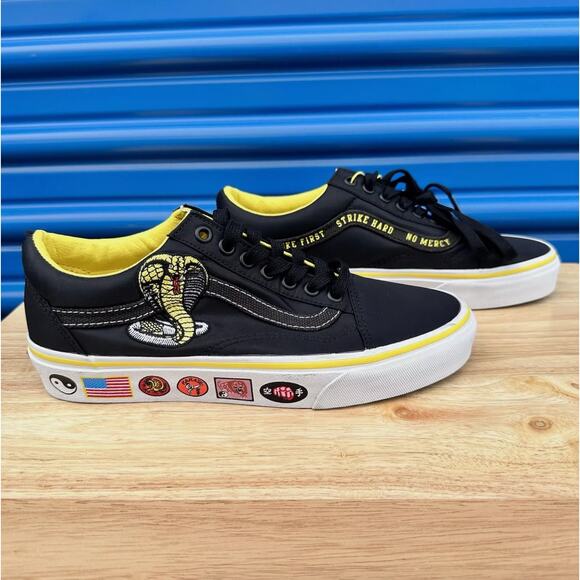 Vans | Shoes | Mens 7 Vans Old Skool X Cobra Kai Collab Low Cut Mens ...